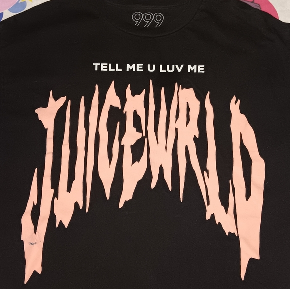 Shirts | Juice Wrld Tell Me U Luv Me 999 Club Shirt Rap Hip Hop Tee ...